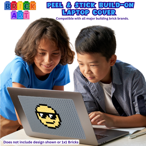 PEEL & STICK BUILD-ON LAPTOP COVERS – Brick Art